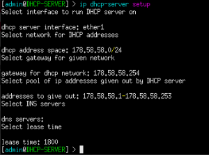 Dynamic Host Configuration Protocol – MikroTik CHR – Mastering Enterprise Networks 2e