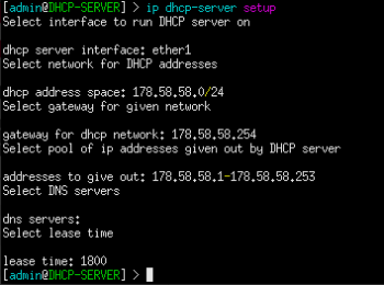 Dynamic Host Configuration Protocol – MikroTik CHR – Mastering Enterprise Networks 2e