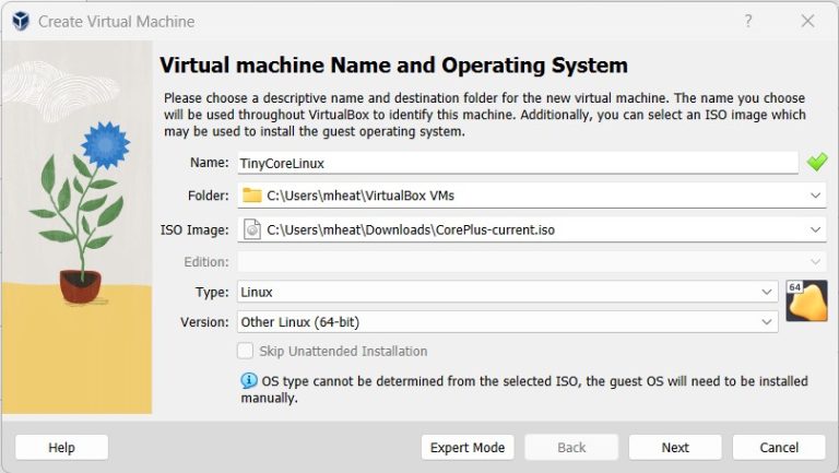 Installing Tiny Core Linux – Mastering Enterprise Networks 2e