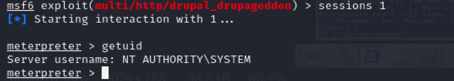 Metasploit Console and Meterpreter – Mastering Enterprise Networks 2e